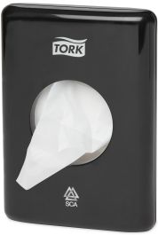 TORK B5 Dispenser til Hygiejneposer, Sort - KUN ERHVERVSSALG
